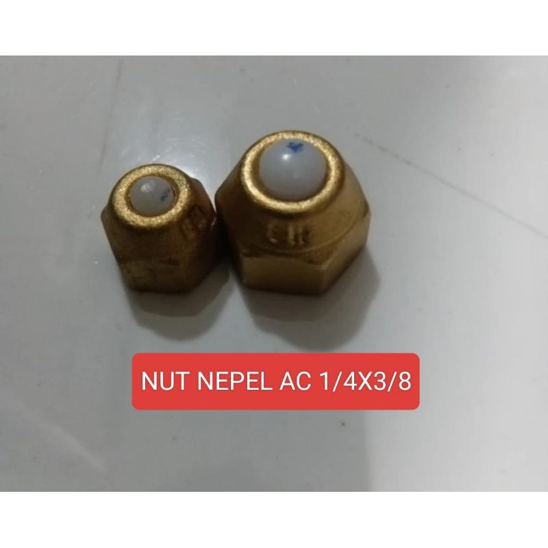 Jual Nut Nepel AC Ukuran 1/4X3/8 | Shopee Indonesia