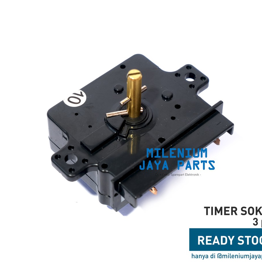 Jual Timer Soket Mesin Cuci Pencuci SHARP 3 Pin Timer Wash Socket 3 ...