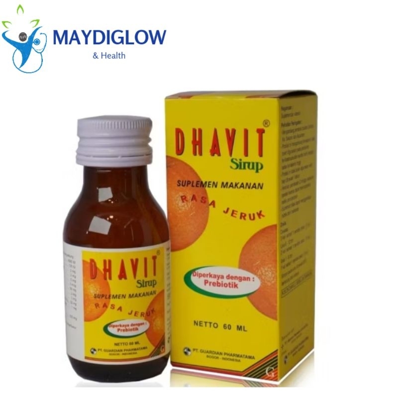 Jual DHAVIT Syrup Botol 60 ml - Suplemen DHA dan Vitamin untuk Anak ...