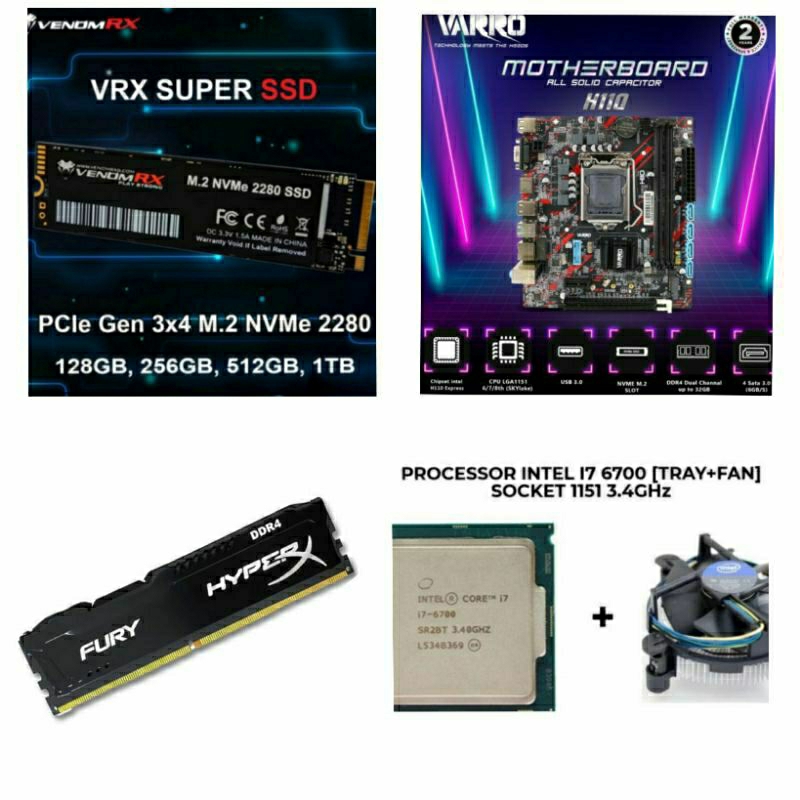 Jual Processor Intel Core I7 Fulset + SSD | Shopee Indonesia