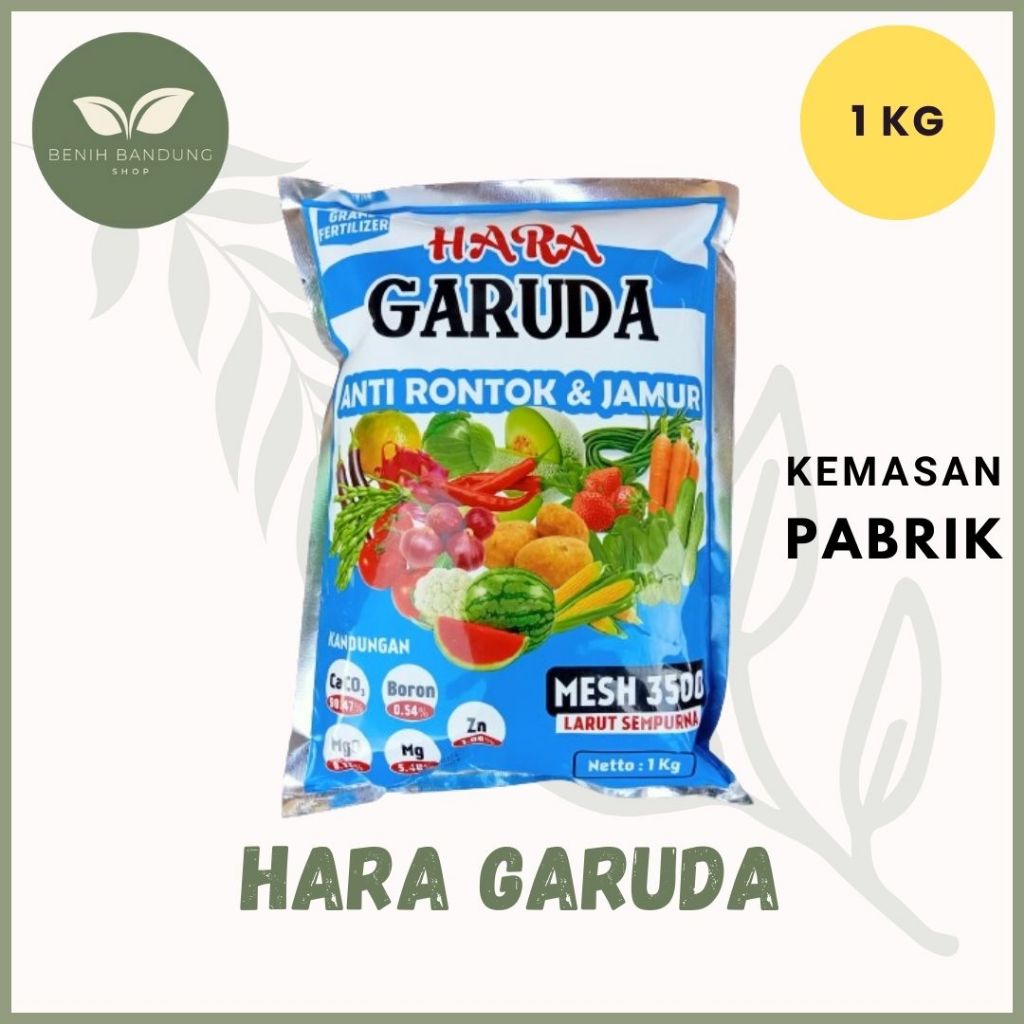 Jual Pupuk Kalsium Hara Garuda Mesh 3000 Kemasan 1kg | Shopee Indonesia