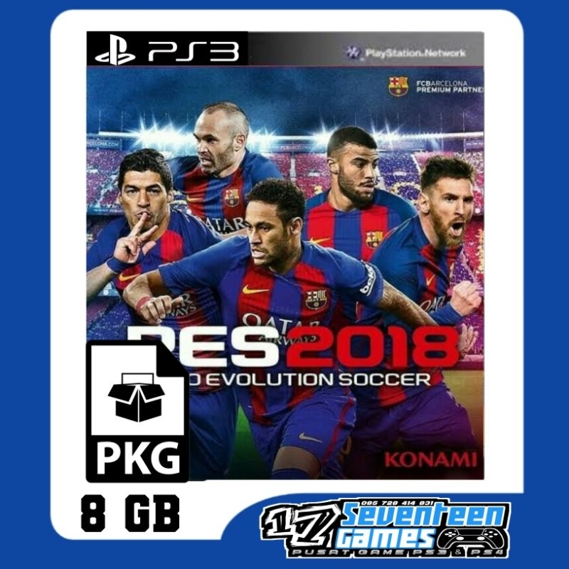 Jual PES 2018 PS3 Tanpa Patch Game Ps3 Cfw Hfw Hen Gembox | Shopee Indonesia