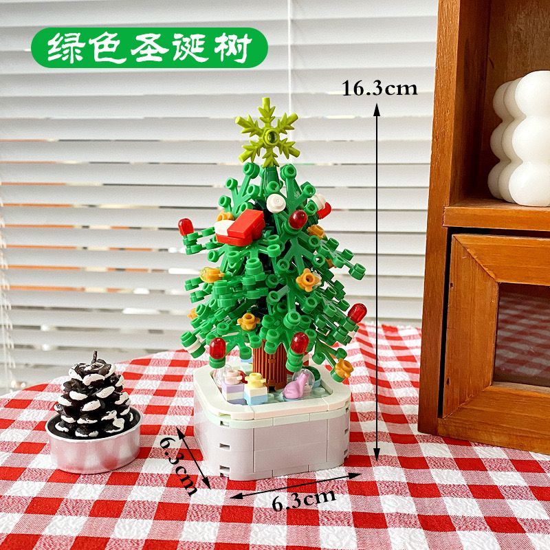 Jual Hampers Mainan Nano Block Pohon Natal Christmas Tree | Shopee ...
