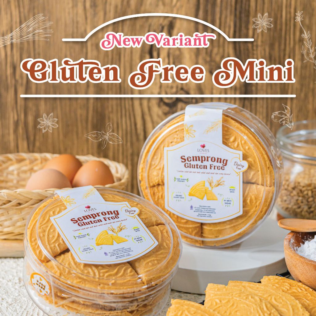 Jual Loves Semprong - Semprong Gluten Free Cemilan Sehat Mini | Shopee ...