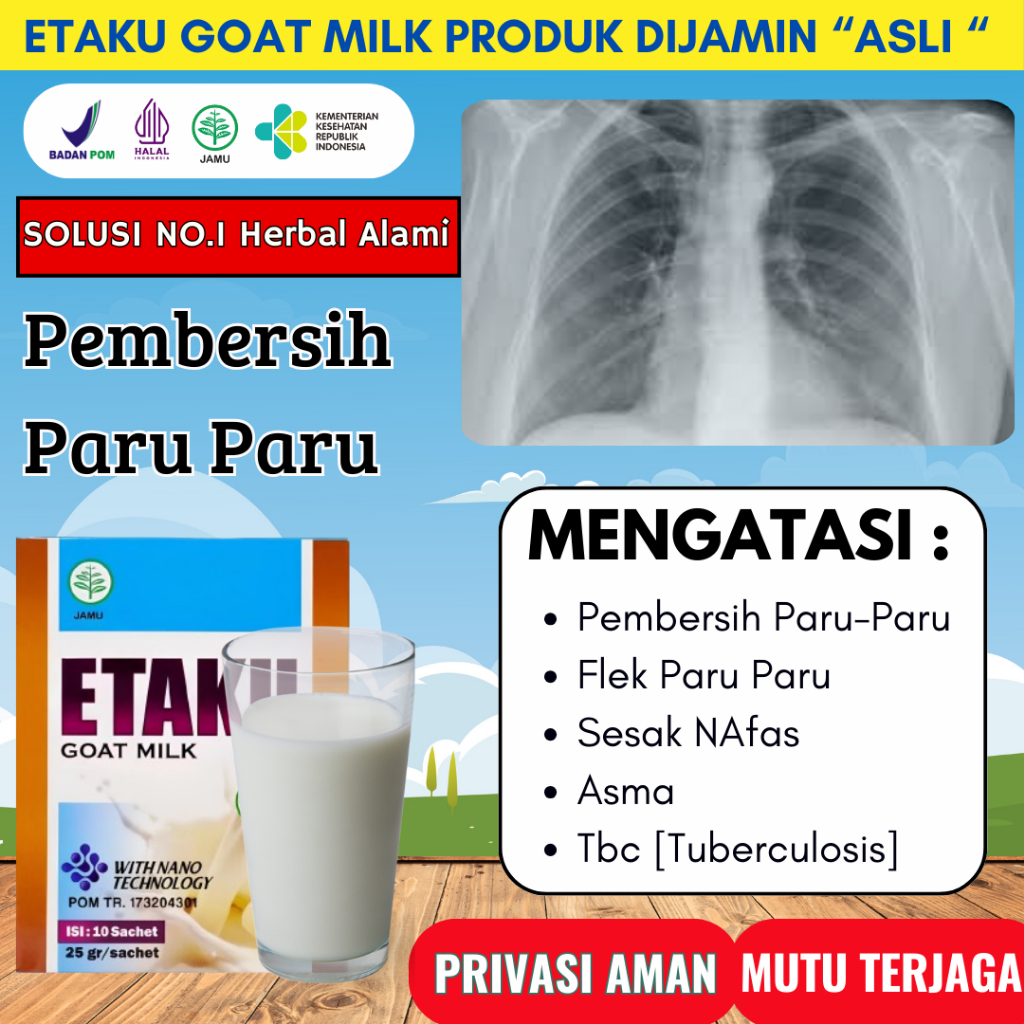 Jual Susu Pembersih Paru-Paru Sesak Nafas Obat Asma Tbc Flek Paru-Paru ...