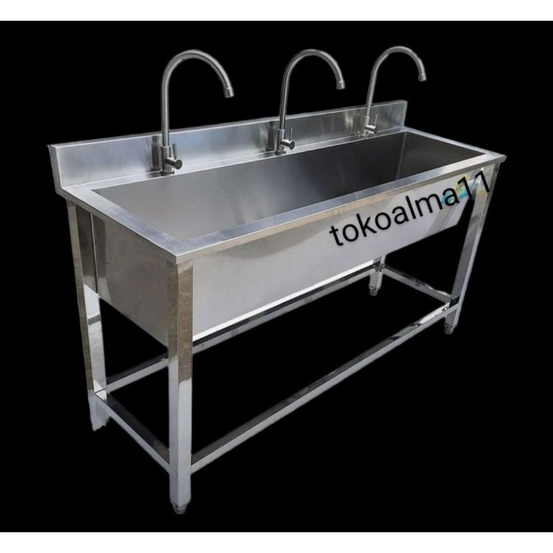 Jual MEJA SINK / BAK SINK SUS 304 HL | Shopee Indonesia