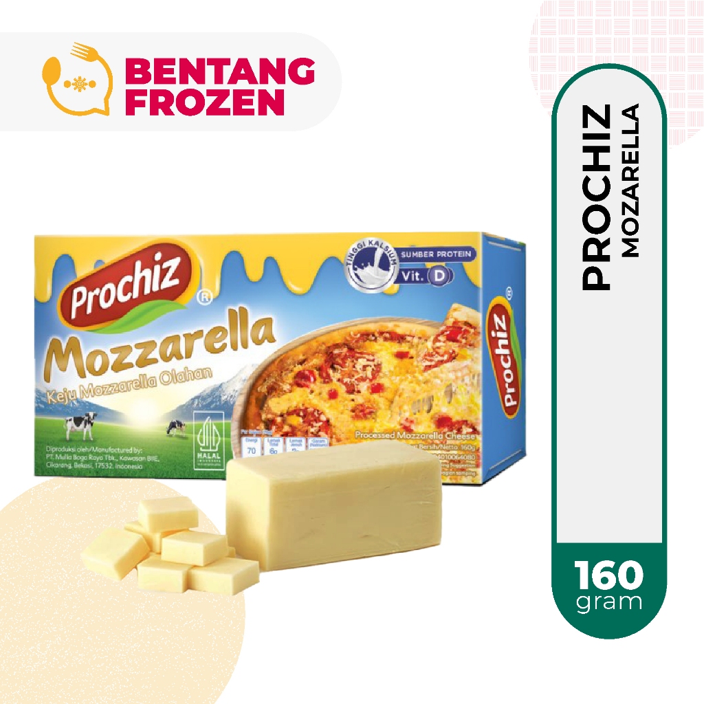 Jual Prochiz Mozzarella 160gr / Keju Mozarella | Shopee Indonesia