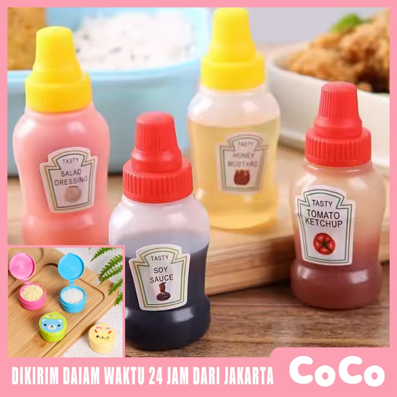 Jual Botol Saos Kecap Jepang Bento Sambal Kecap Madu Mayonaise Salad ...