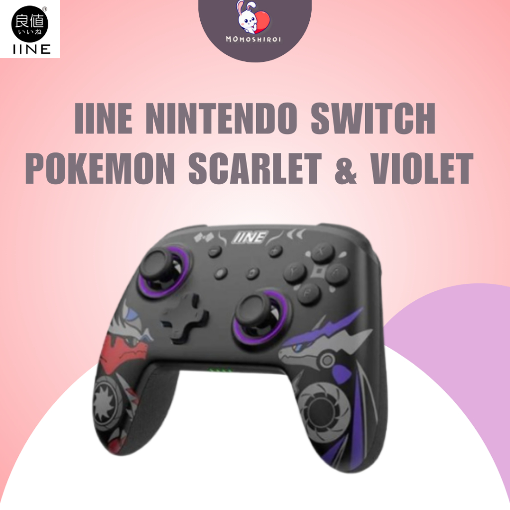 Jual IINE Nintendo Switch Pokemon Scarlet & Violet Wireless Controller ...