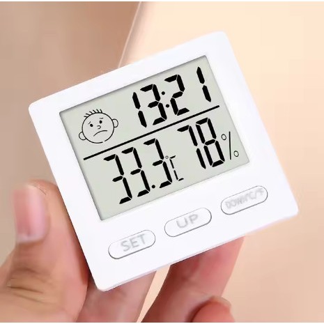Jual LCD Digital Thermometer Hygrometer 108 Detect Meter Temperature ...