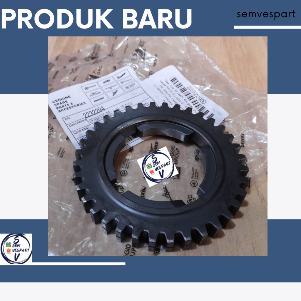 Jual Gear vespa 36 piaggio Px excel exclusif spartan 200 dan excel 200 ...