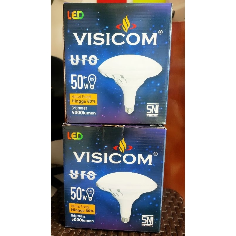 Jual Lampu LED UFO Visicom 50watt E27 | Shopee Indonesia