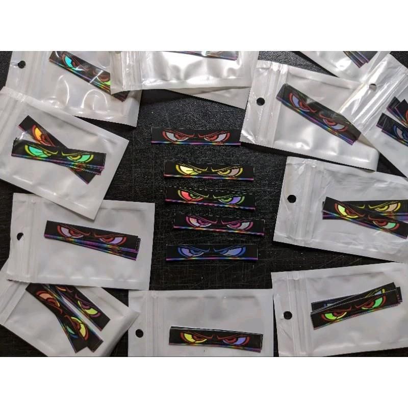 Jual Stiker STROBO MATA HOLOGRAM Isi 5 pcs Bus Mania Miniatur Bus ...