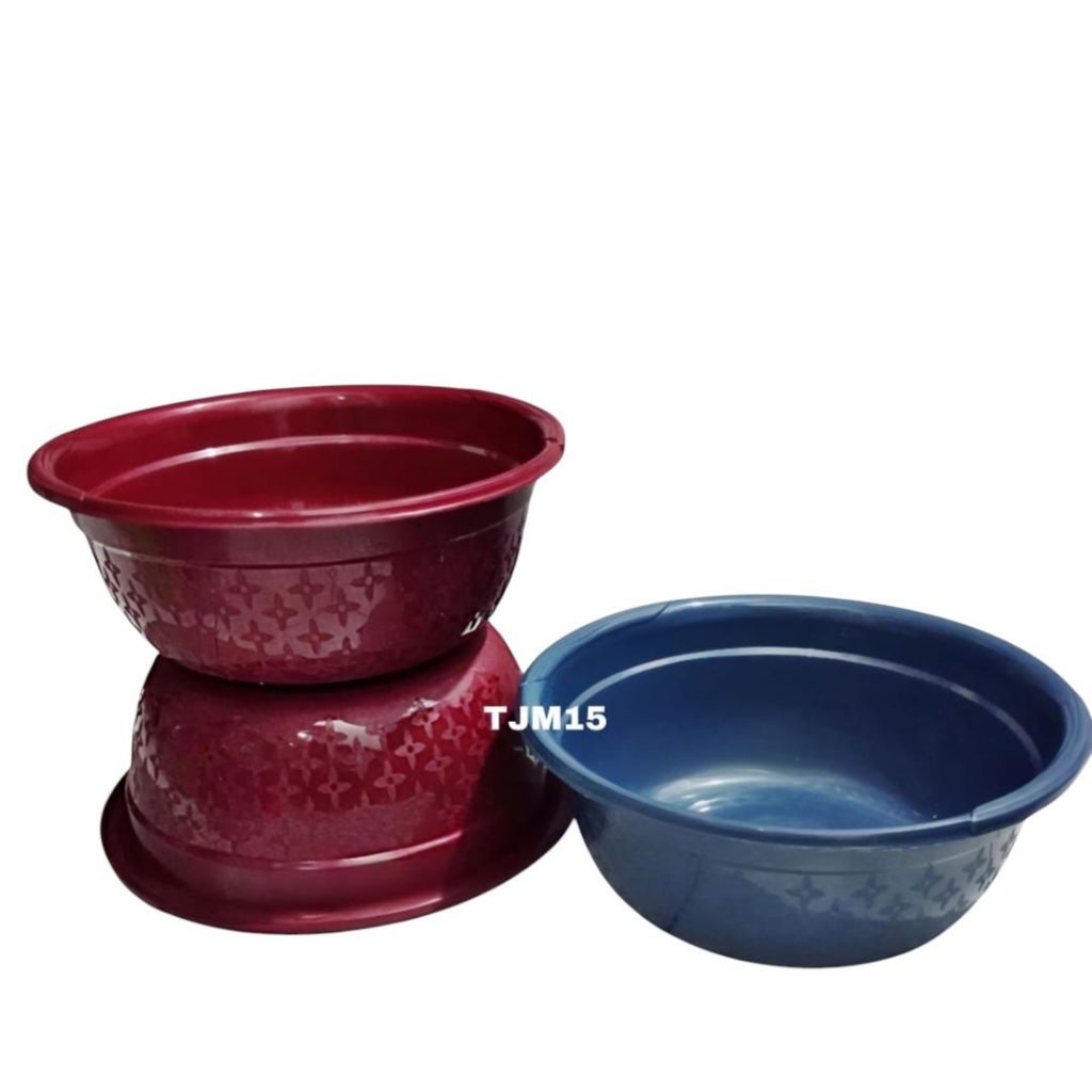 Jual IS - P-0005 BASKOM PLASTIK TEBAL 16CM - BAKSOM PLASTIK MOTIF ...