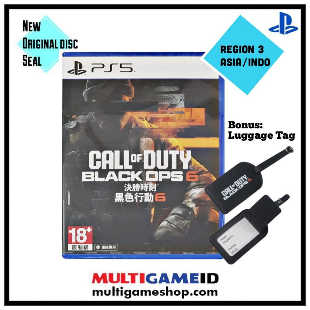 Jual PS5 Call of Duty Black Ops 6 +Luggage Tag English Asia R3 Version ...