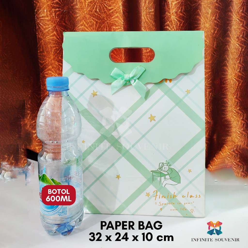Jual PAPER BAG / 32x24x10 CM / PAPERBAG HADIAH KADO / TEMPAT KADO ...