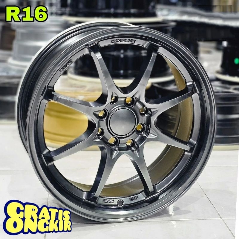 Jual BONUS PENTIL velg mobil ring 16 VOLKRAYS CE28 velg mobil racing R16 velg mobil brio jazz ...