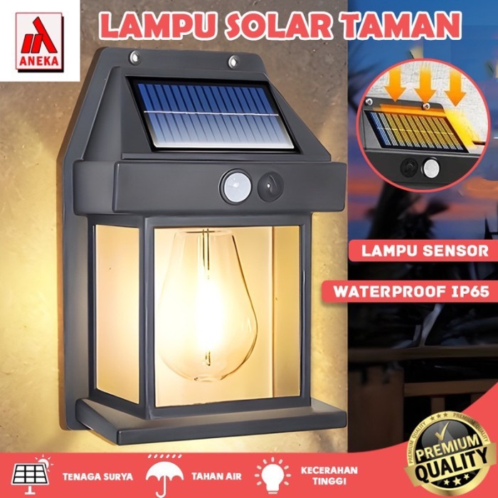 Jual LAMPU DINDING SOLAR PANEL / LAMPU DINDING TENAGA SURYA / LED ...
