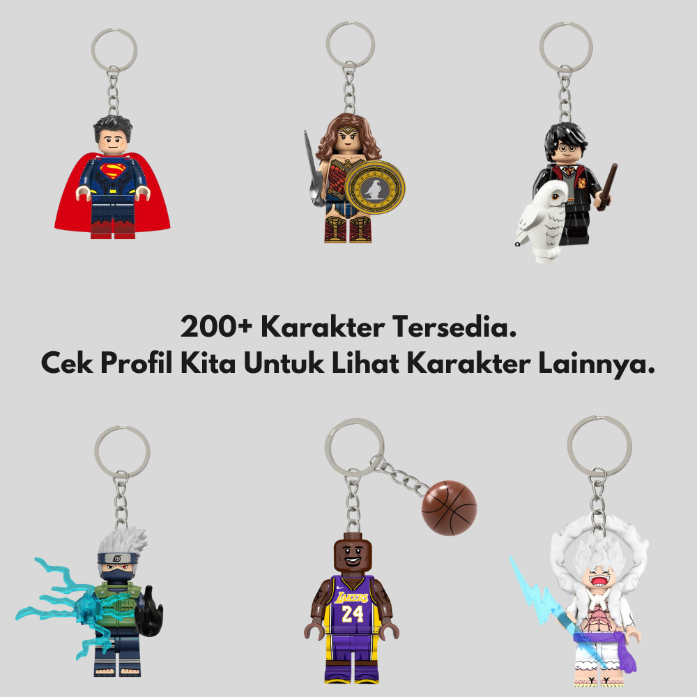 Jual Hagrid LEGO Keychain | Gantungan Kunci LEGO Hagrid | Harry Potter ...