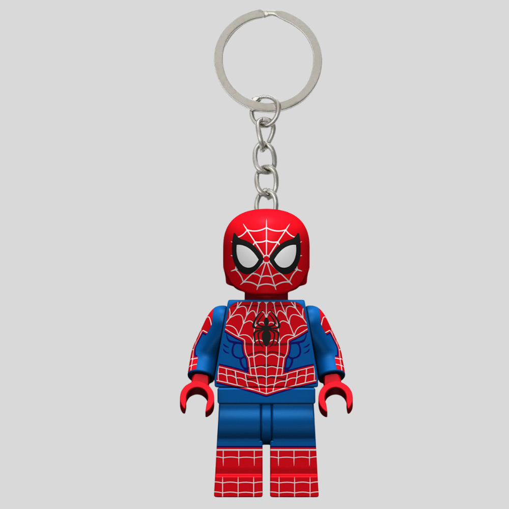 Jual Spiderman LEGO Keychain | Gantungan Kunci LEGO Spiderman | Marvel ...