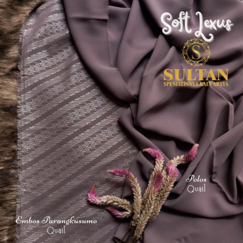 Jual KODE G64Z 5CM EMBOS PARANGKUSUMO SOFT LEXINA QUAIL KAIN SULTAN ...