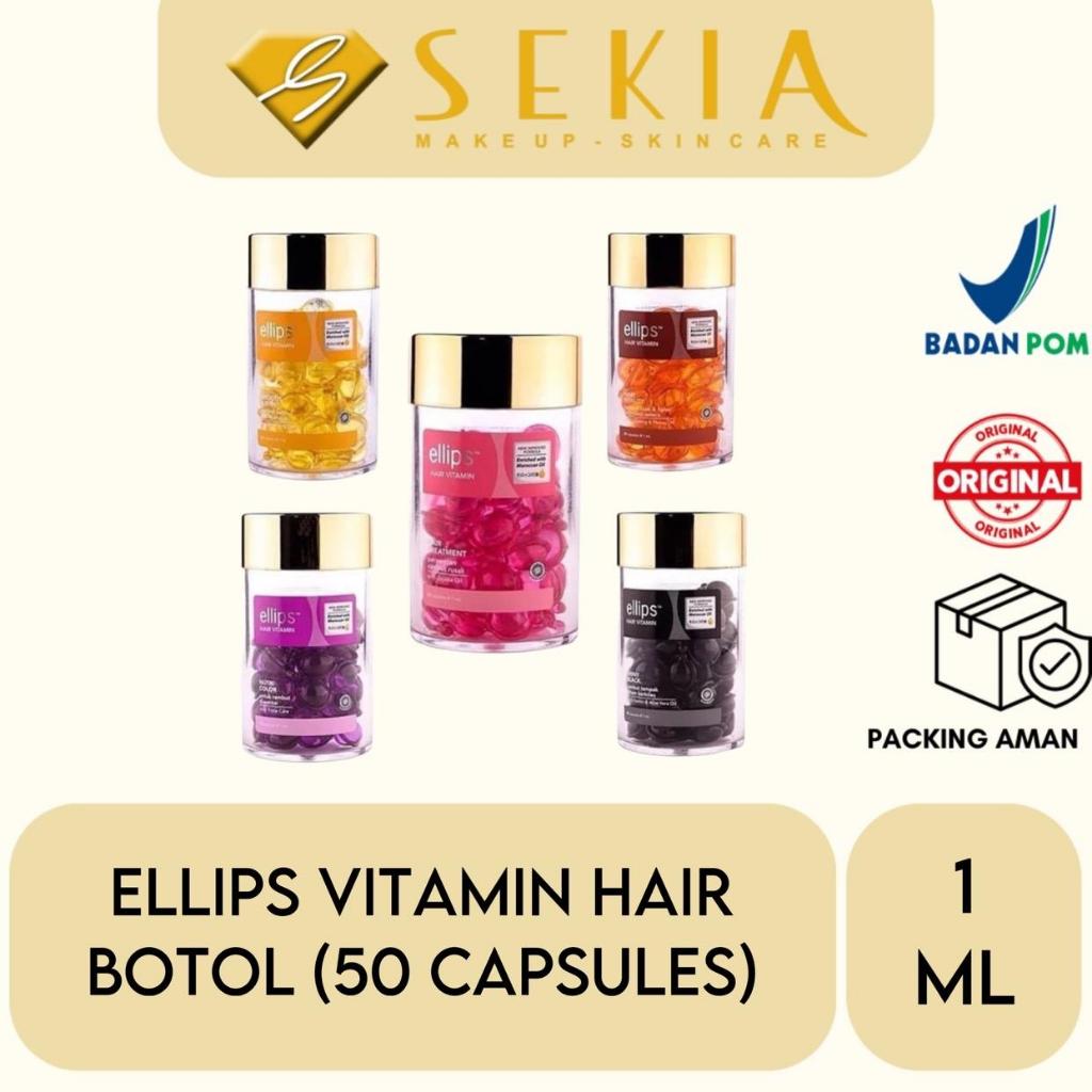 Jual Ellips Hair Vitamin Elips Vitamin Rambut Botol ORIGINAL 100% ...