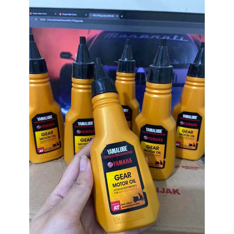 Jual Oli Gardan Yamalube isi 6 Botol Gear Oil 100ml Original Yamaha ...