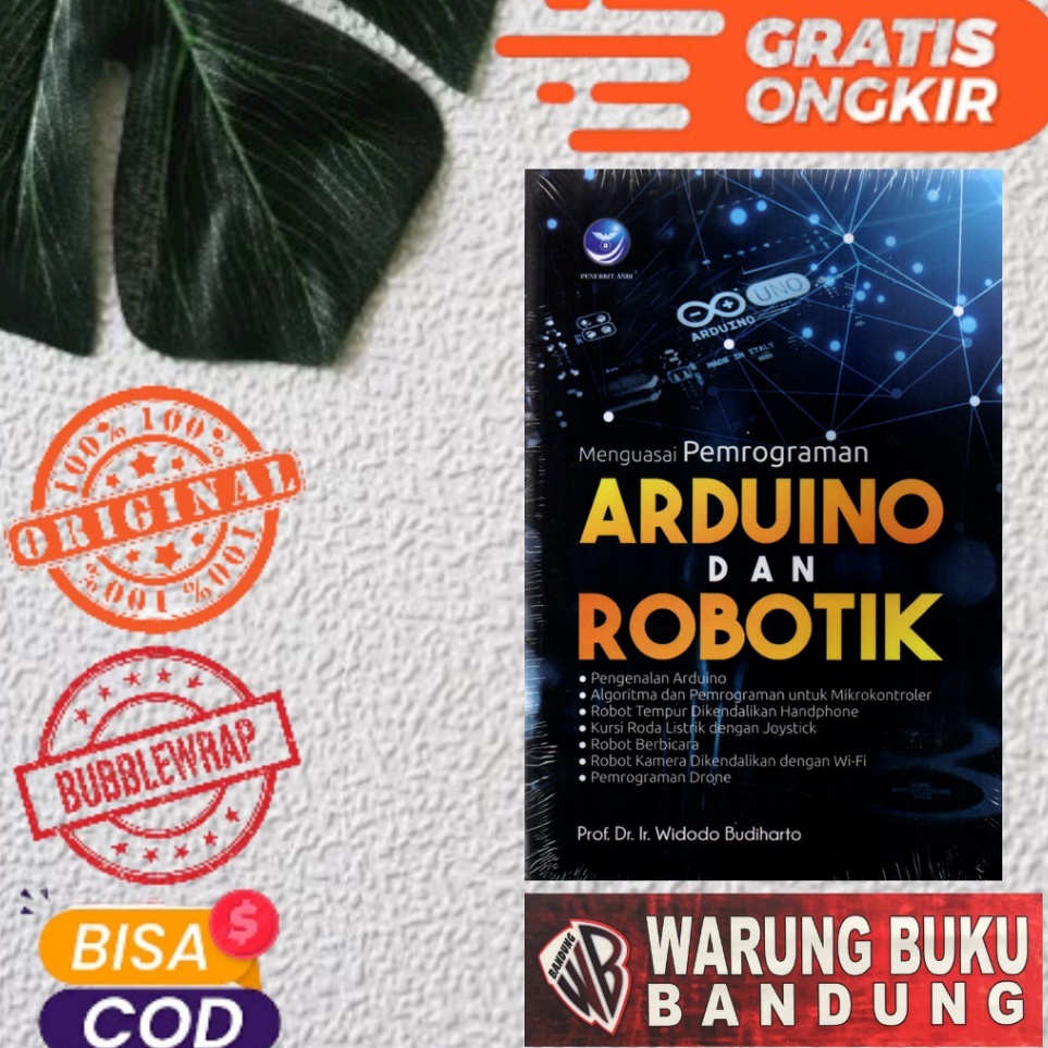Jual KODE D13O Buku Menguasai Pemrograman Arduino Dan Robotik Prof Dr ...