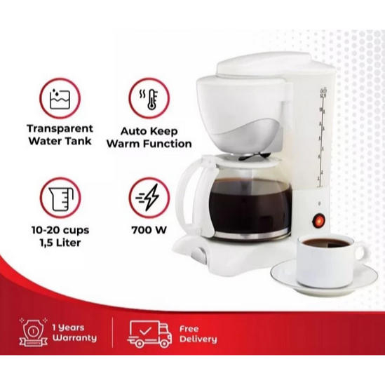 Jual SHARP Coffee Maker HM-80L(W) 1.5L | Shopee Indonesia