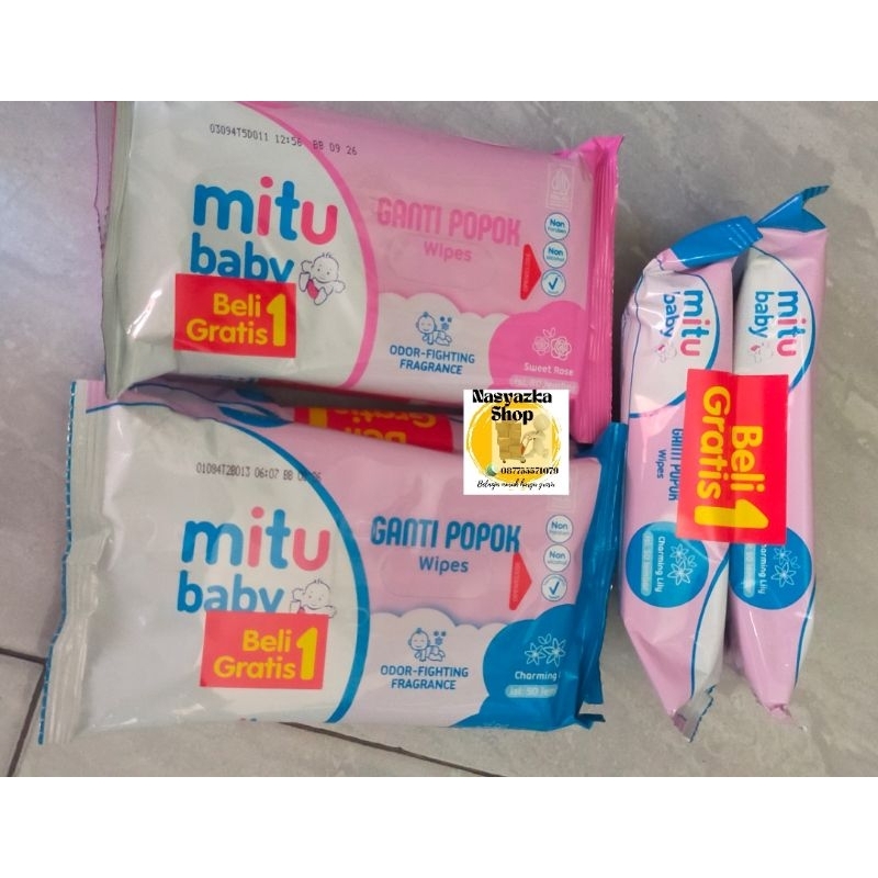 Jual Tissue basah mitu banded isi 2 (50's) | Shopee Indonesia