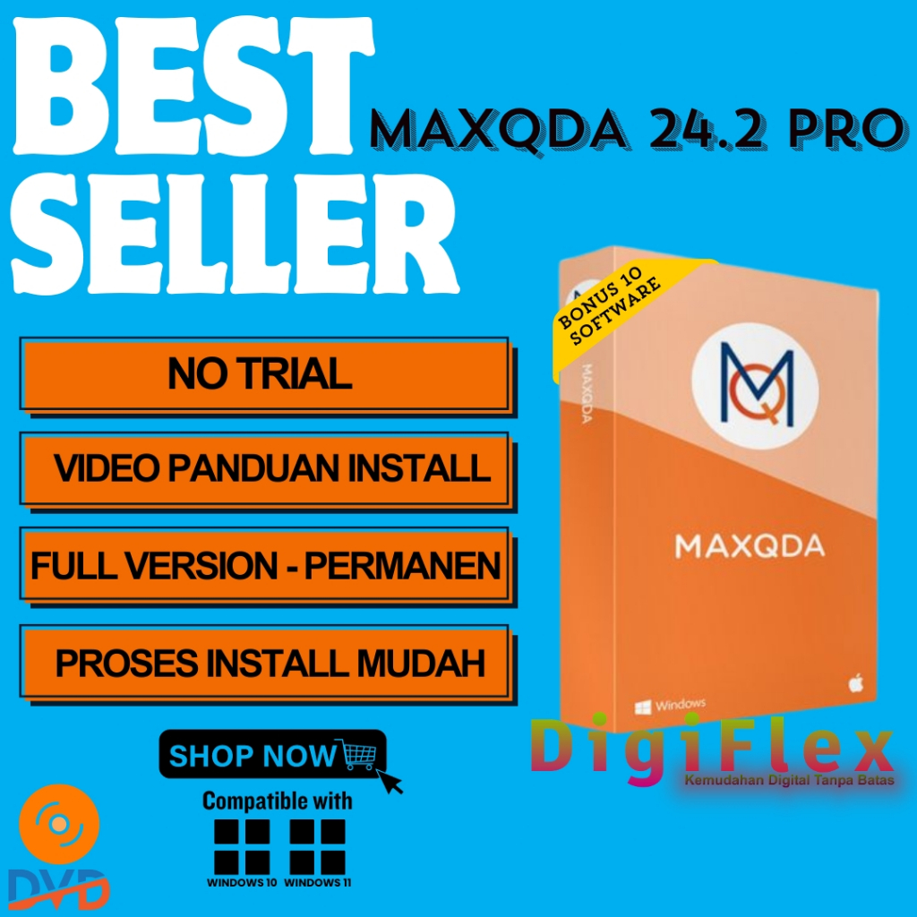 Jual MAXQDA Analytics Pro 2025 (24.7) Full Lifetime Software Analisis ...