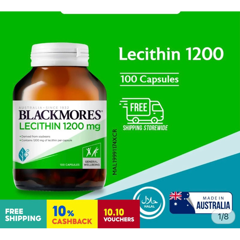 Jual LECITHIN 1200 ISI 100 CAPSUL (ORIGINAL AUSTRALIA) | Shopee Indonesia