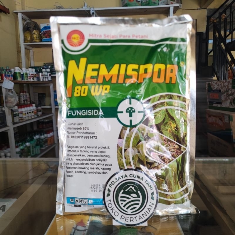 Jual Fungsida Nemispor 80Wp bahan aktif Mancozeb 80% 1kg | Shopee Indonesia
