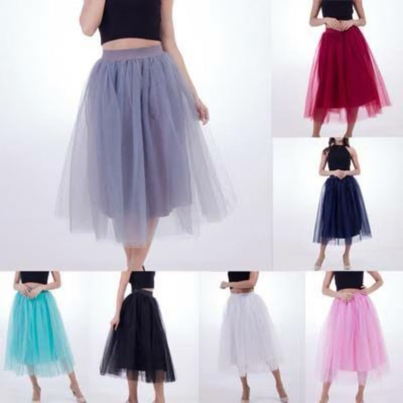 Jual ROK TUTU DEWASA (ROK TUTU PANJANG 60 CM) | Shopee Indonesia