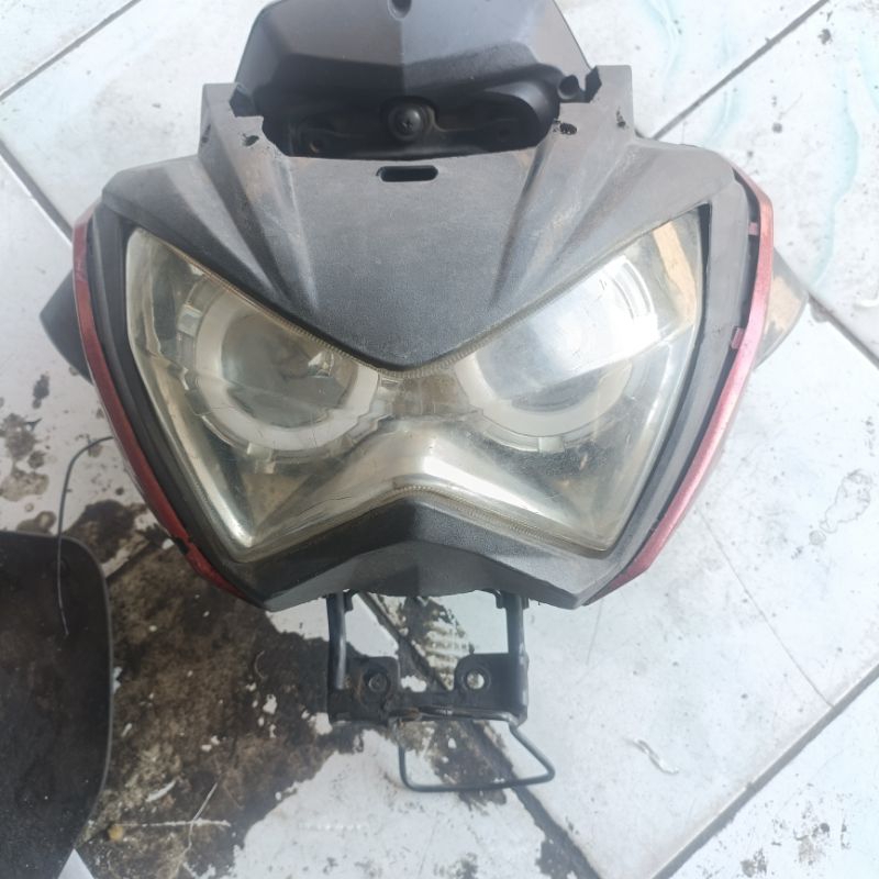 Jual cover kaper head batok kepala lampu depan reflektor head lamp set ...