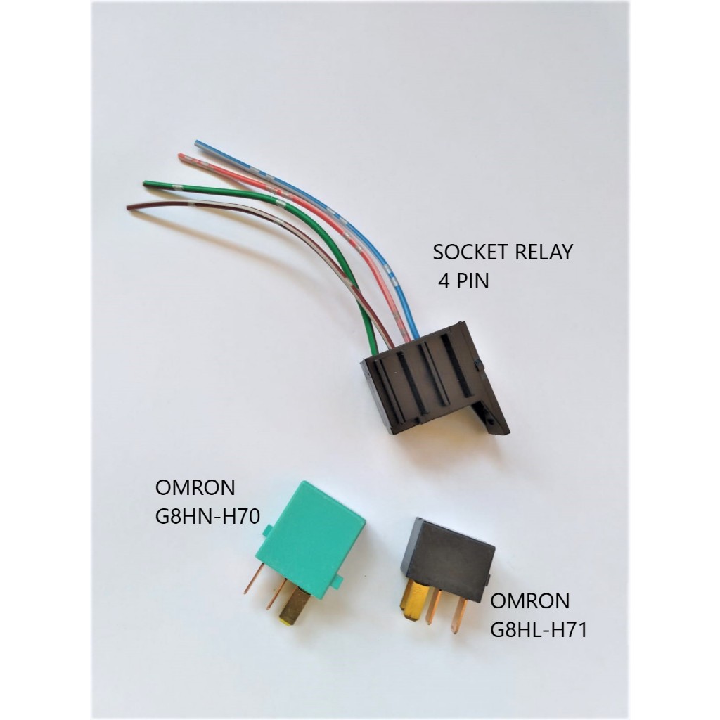 Jual Soket Socket Relay Mini 4 Kaki Gandeng DENSO NAIS Mitusuba Omron ...