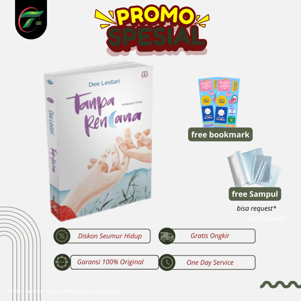 Jual Buku Tanpa Rencana Dee Lestari//Novel Dee Lestari//Kumpulan Cerita ...