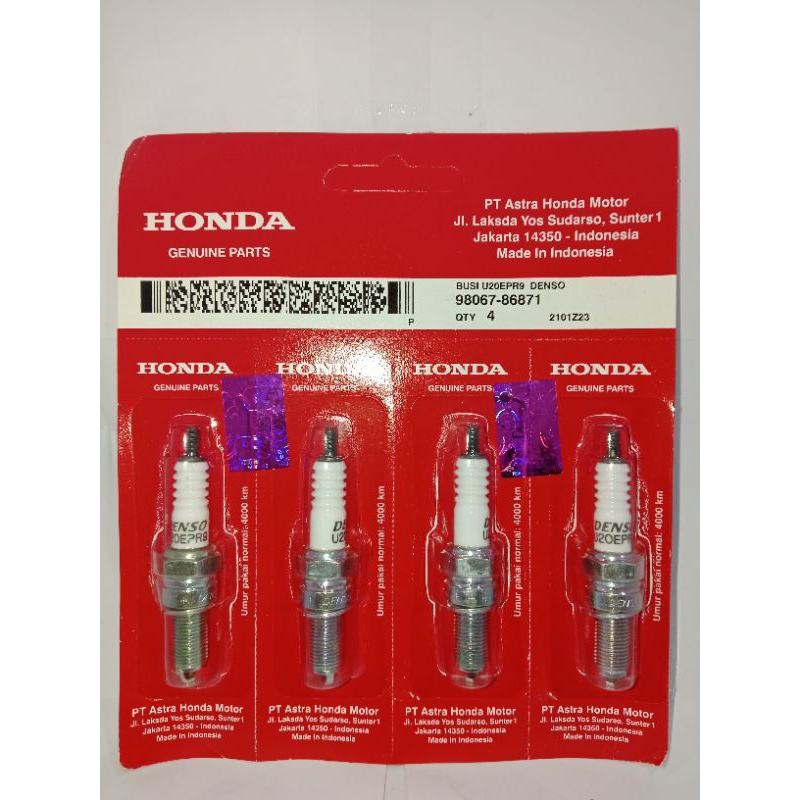 Jual Busi Denso U20(Panjang) (HONDA) Beat , Kharisma,Vario, Xeon ...