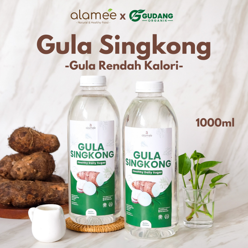 Jual Gula Singkong Organik Murni 1L Gula Sehat Rendah Kalori High ...