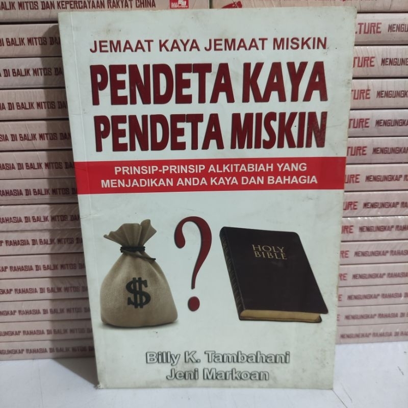 Jual BUKU : PENDETA KAYA PENDETA MISKIN | Shopee Indonesia