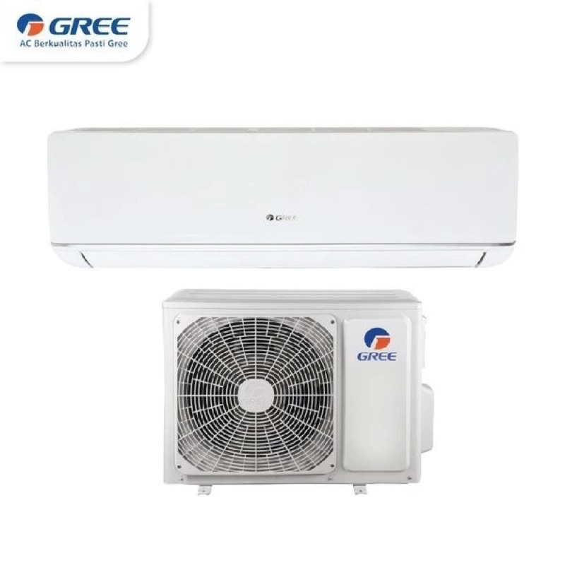Jual AC Gree Air Conditioner Low Watt Split Wall Type 1/2 PK Seri GWC ...