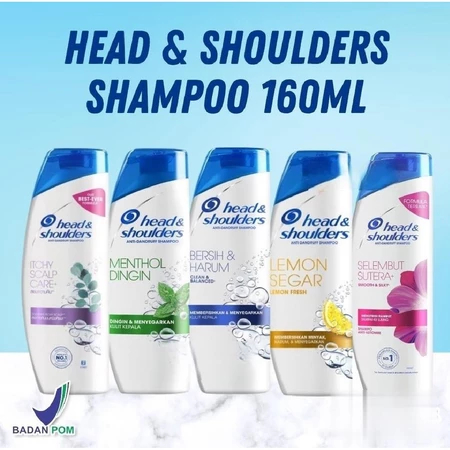 Jual Head & Shoulder 160ml Shampoo All Variant Shampo | Shopee Indonesia