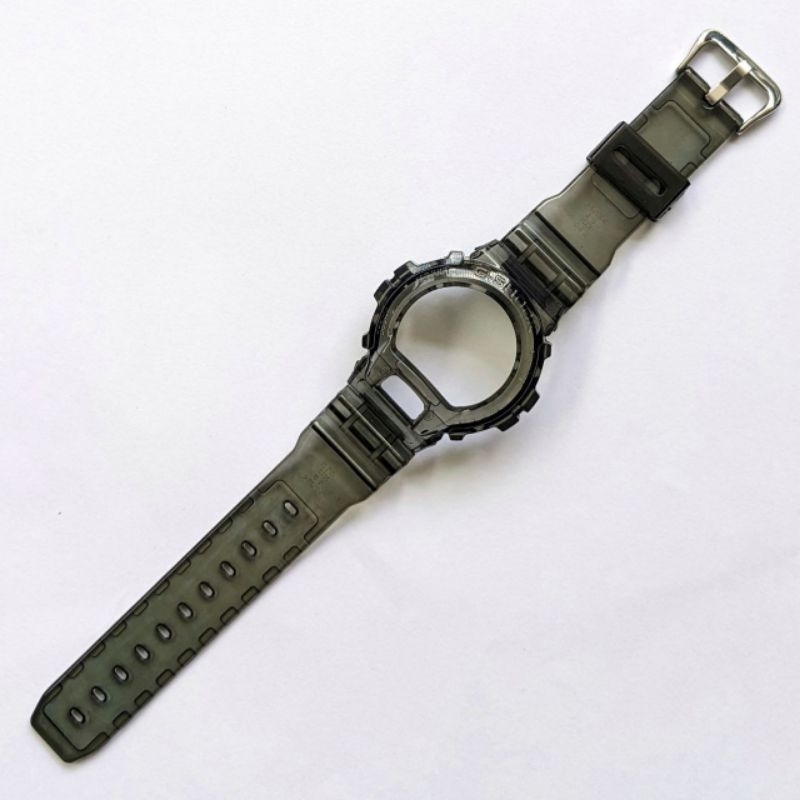 Jual STRAP BEZEL CASIO GSHOCK G SHOCK DW 6900 JELLY CLEAR BLACK ...