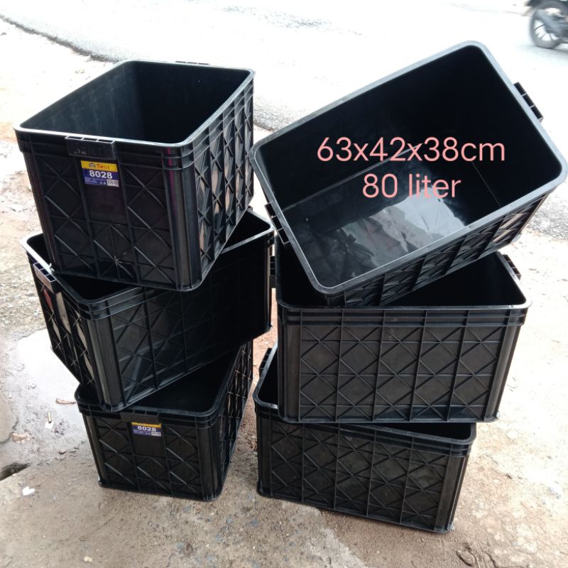 Jual box container karet serbaguna box ikan box keranjang industri ...