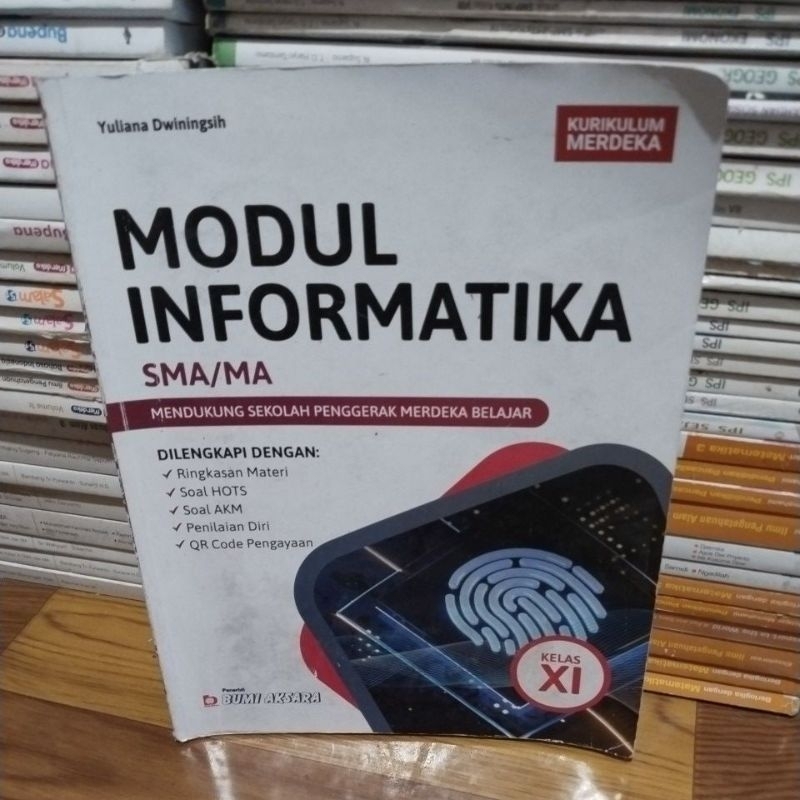 Jual BUKU MODUL INFORMATIKA SMA/MA KELAS XI KURIKULUM MERDEKA | Shopee Indonesia