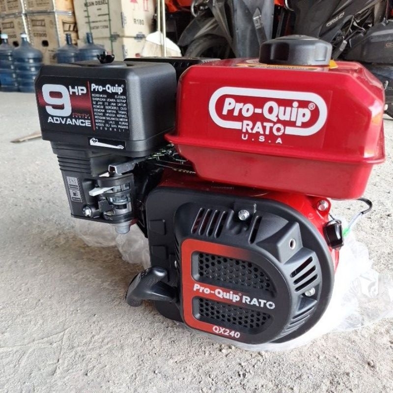 Jual MESIN ENGINE GASOLINE 9 HP PROQUIP QX 240 | Shopee Indonesia
