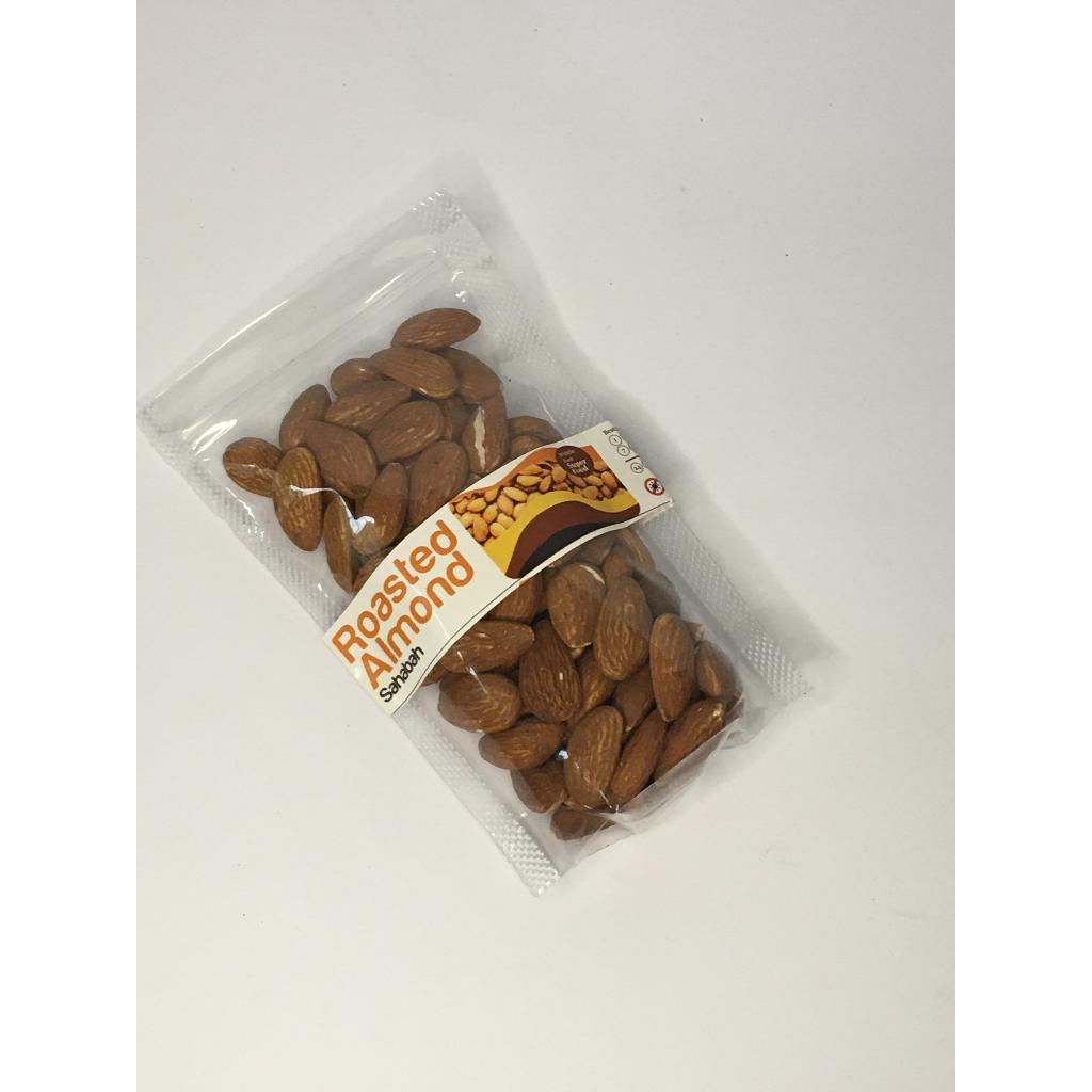 Jual Kacang Almond Panggang 100gr Kupas Premium Roasted Almond Original ...