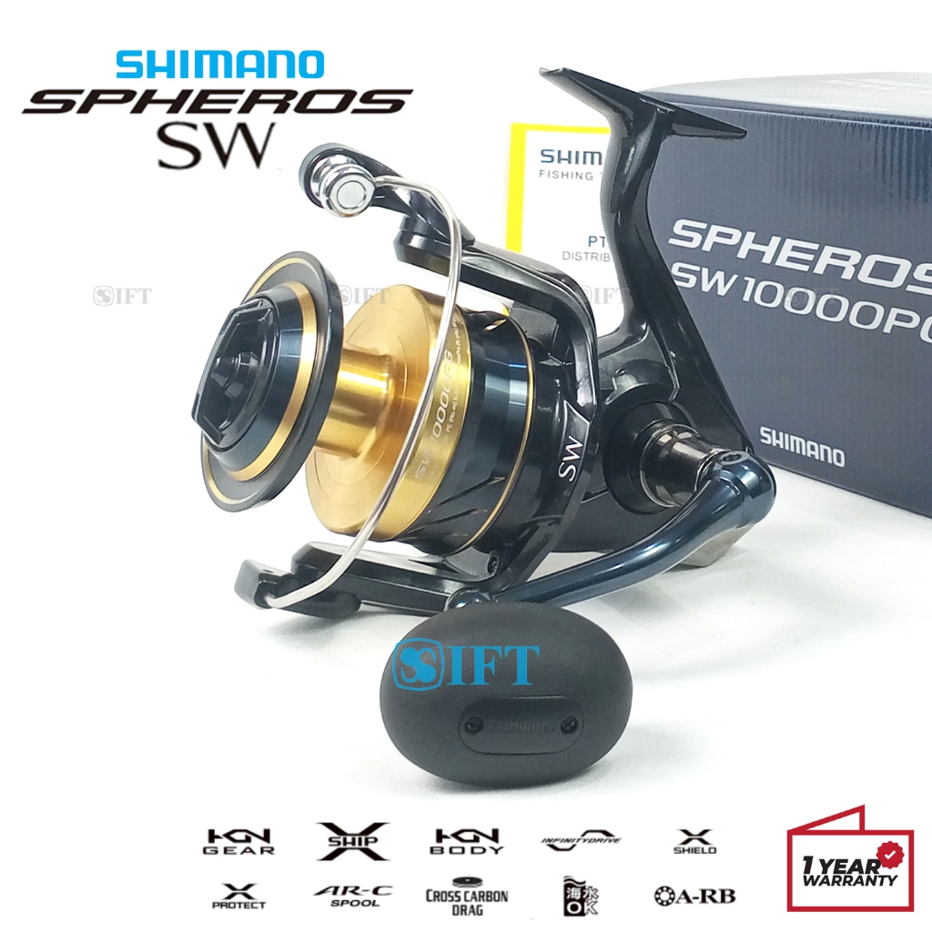 Jual Reel SHIMANO SPHEROS SW 5000 s/d 20000 | Hagane | Laut Jigging [21 ...