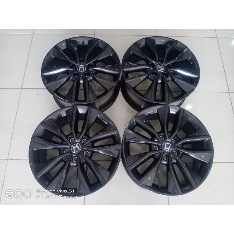 Jual velg original honda hrv ring 18 pcd 5x114 cocok hrv brv dll ...