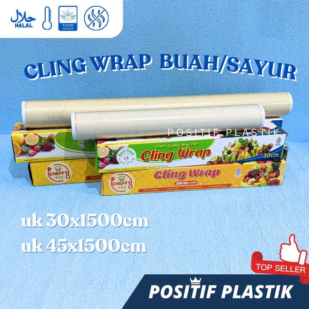 Jual BESTFRESH / CHEFFY Wrapping Buah Sayur Parcel - Cling Wrap - Plastik Wrap - Wrapping ...